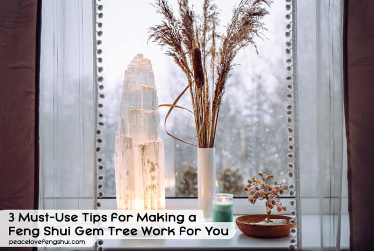 3 Must-Use Tips for Making a Feng Shui Gem Tree Work for You