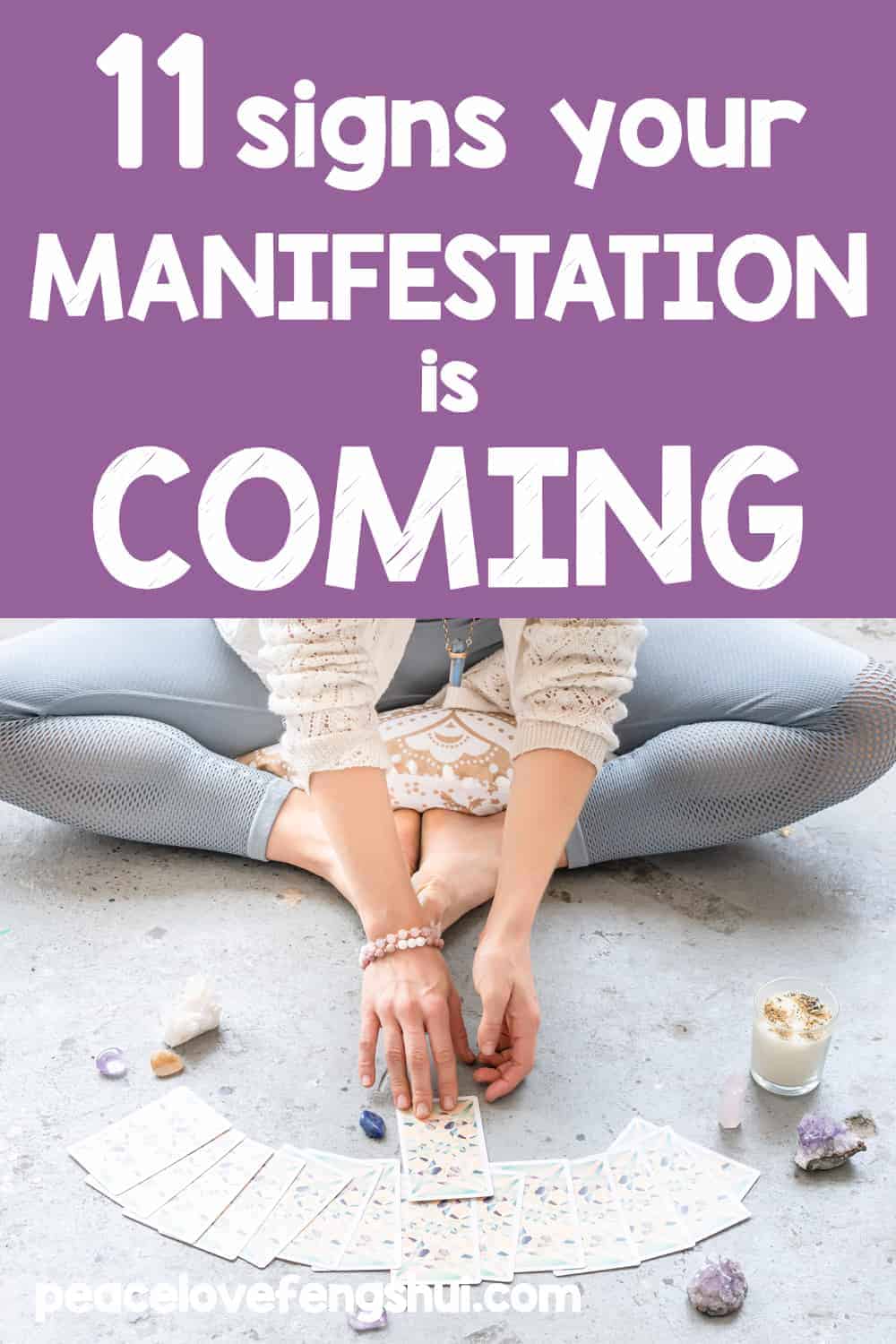 Signs Your Manifestation is Coming [Have You Seen Them?]